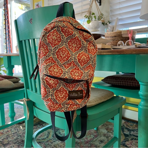 Matilda Jane | Accessories | Matilda Jane Red And Cream Backpack | Poshmark